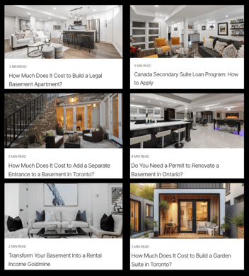 How Much Does a Finished Basement Cost in Canada?